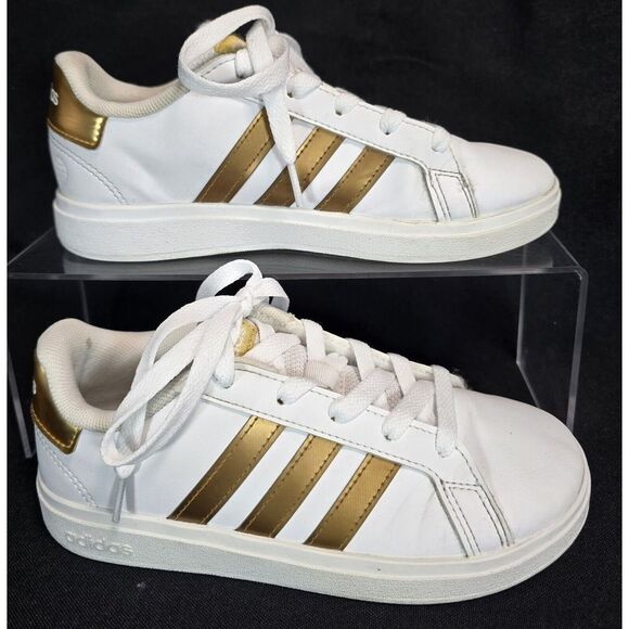 adidas | Shoes | Adidas Grand Court Kids Sz Athletic Shoes Sneaker Low ...